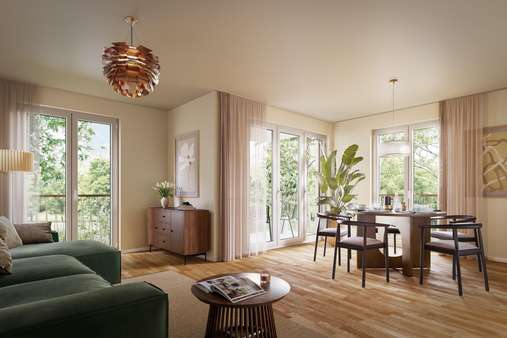 Erdgeschosswohnung in 80995 München mit 80m² kaufen | Sparkassen-Immobilien